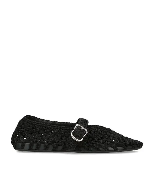 Alaïa Knotted Ballet Flats