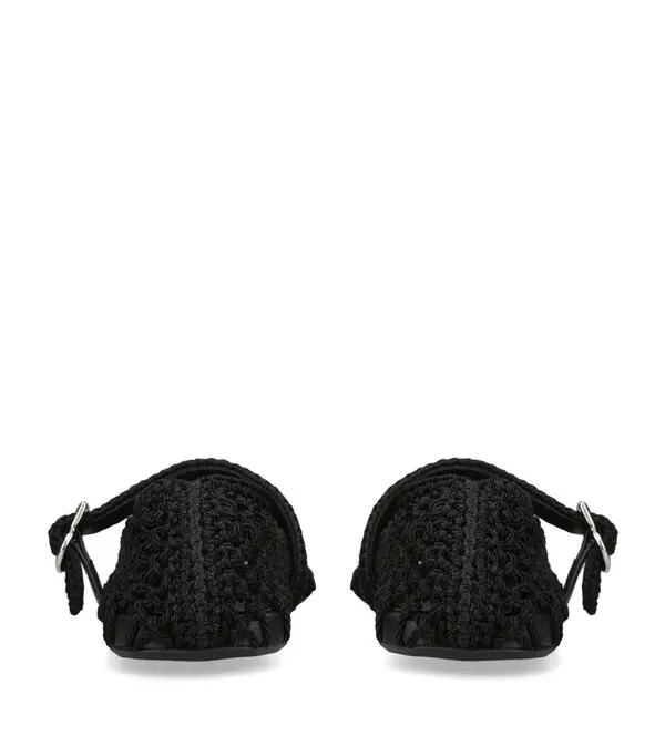 Alaïa Knotted Ballet Flats