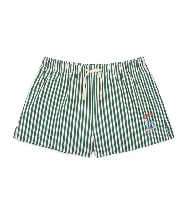 KONGES SLOJD Konges Sløjd Striped Swim Shorts - Blue