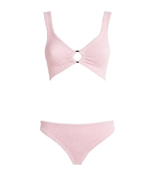 Hunza G Julia Tonal Hoop Bikini - Pink