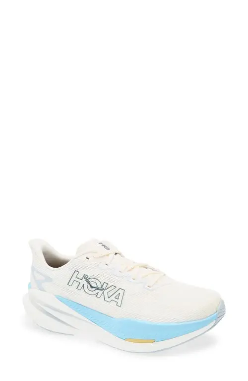HOKA® Mach X 3 Running Shoe - White/alabaster