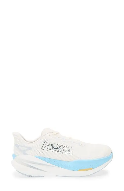HOKA® Mach X 3 Running Shoe - White/alabaster