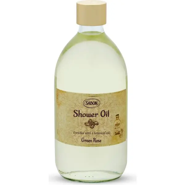 SABON Shower Oil Green Rose - 500 Ml