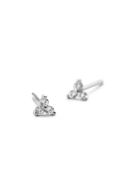 ANA LUISA Gold Plated Sterling Cubic Zirconia Stud Earrings