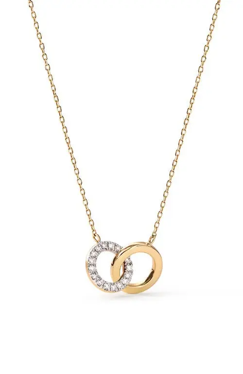 ANA LUISA Solid Yellow Duo Links Diamond Necklace - Gold