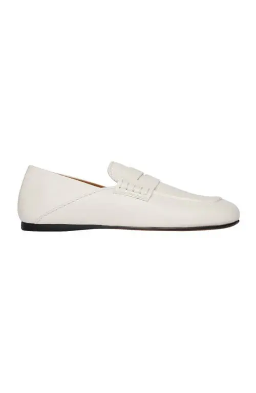 Sandro Leather Loafers With Foldable Counter