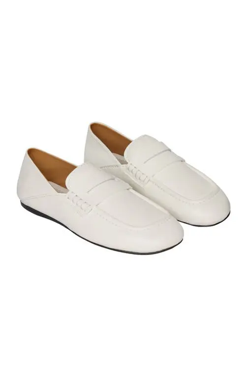Sandro Leather Loafers With Foldable Counter