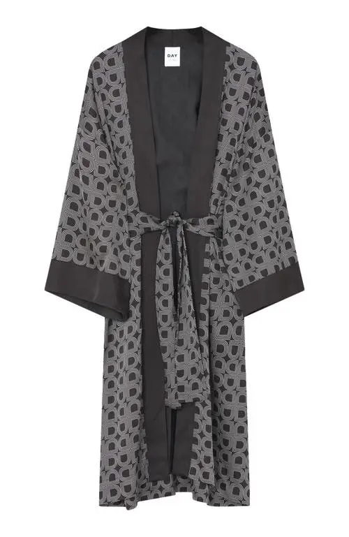 Day Birger Et Mikkelsen Rani Geometric Print Maxi Length Robe