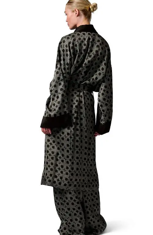 Day Birger Et Mikkelsen Rani Geometric Print Maxi Length Robe