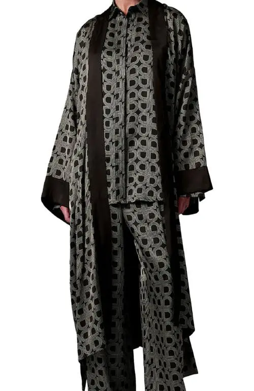 Day Birger Et Mikkelsen Rani Geometric Print Maxi Length Robe