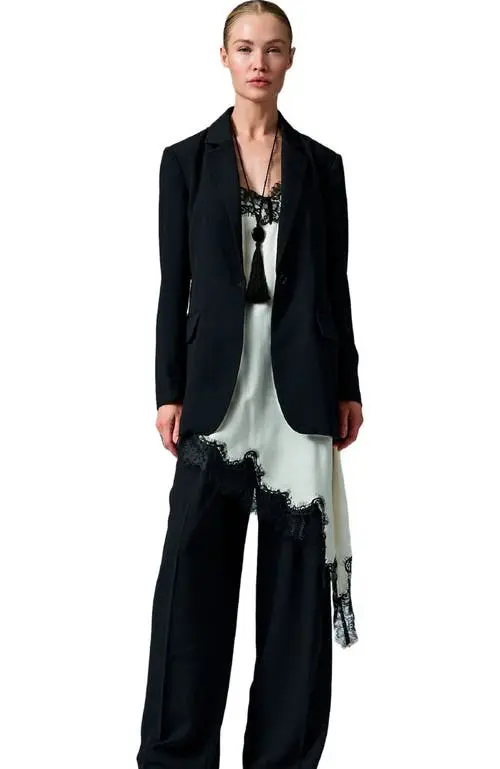 Day Birger Et Mikkelsen Lace Trim Asymmetrical Slip Dress