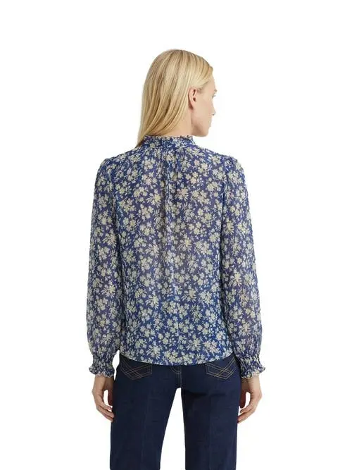 Gerard Darel Casy Floral Print Shirt
