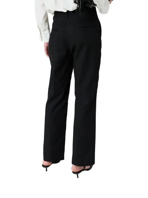 Gerard Darel Athea Straight Leg Pants With Golden Detail