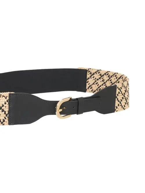 Gerard Darel Tyra Raffia Corset Belt
