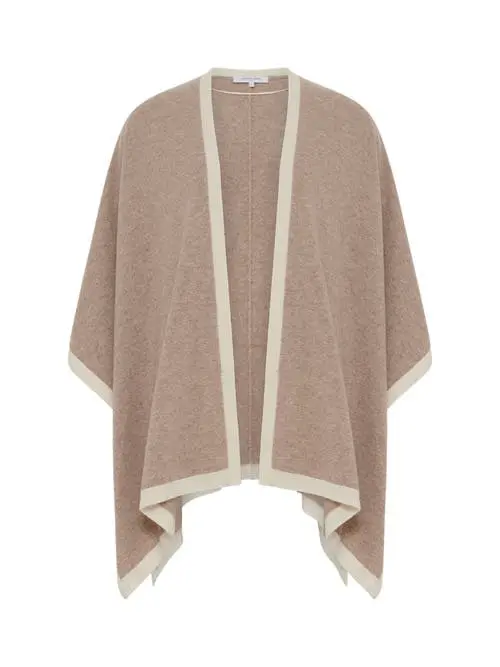 Gerard Darel Lili Cashmere Draped Poncho