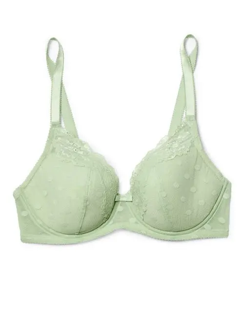 ADORE ME Amalee Contour Full Coverage Bra - Medium Green