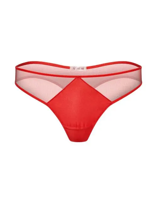 ADORE ME Brittani Thong Panties - Dark Orange