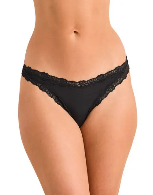 ADORE ME Siena High Cut Panties - Black