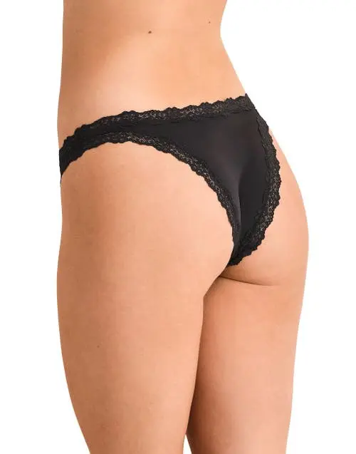 ADORE ME Siena High Cut Panties - Black