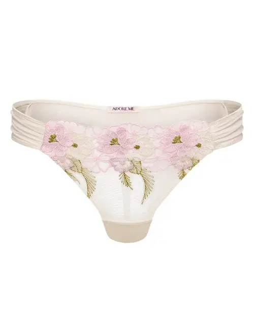 ADORE ME Carolyn Thong Panties - Light White
