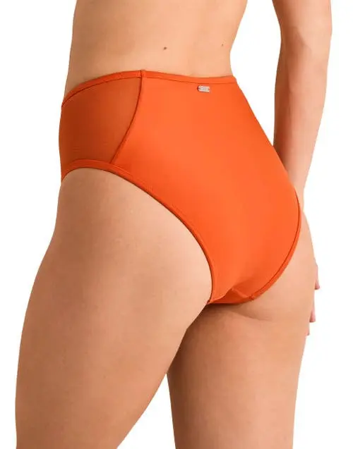 ADORE ME High-waisted Bikini Bottom With Sheer Side Panels