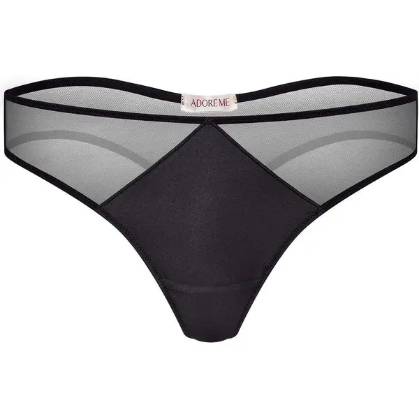 ADORE ME Brittani Thong Panties - Black