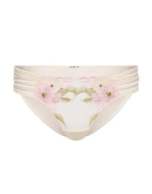 ADORE ME Carolyn Brazilian Panties - Light White