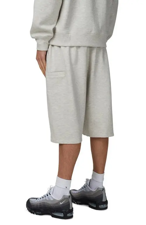GOOD FOR NOTHING Baggy Halftone Shorts - Grey