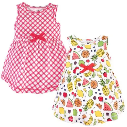 TOUCHED BY NATURE Organic Cotton Dress Duo Short And Styles - Fruit