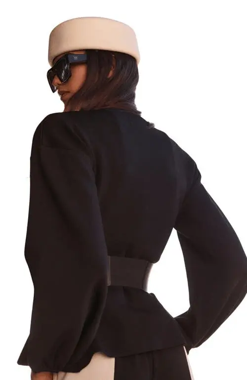 THE IQ COLLECTION Concha Jacket - Black