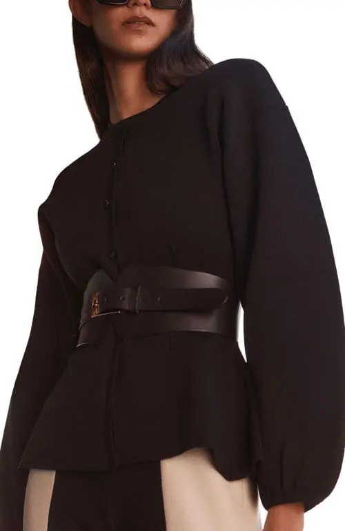 THE IQ COLLECTION Concha Jacket - Black