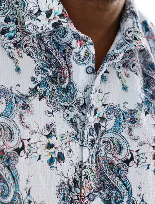 ROBERT GRAHAM BY DXL Big & Tall Pickwick Sport Shirt