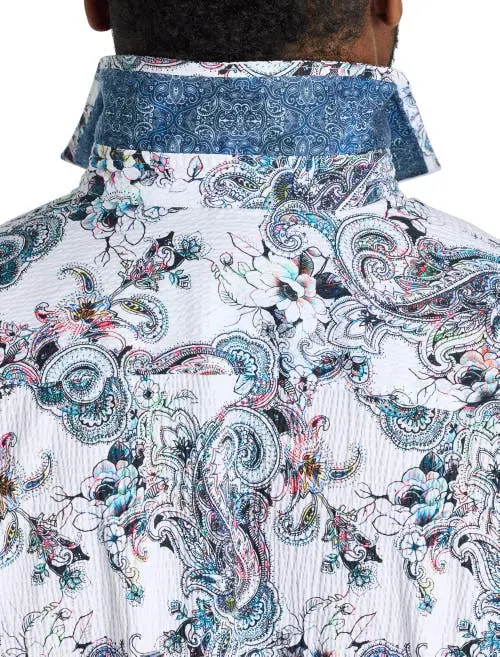 ROBERT GRAHAM BY DXL Big & Tall Pickwick Sport Shirt