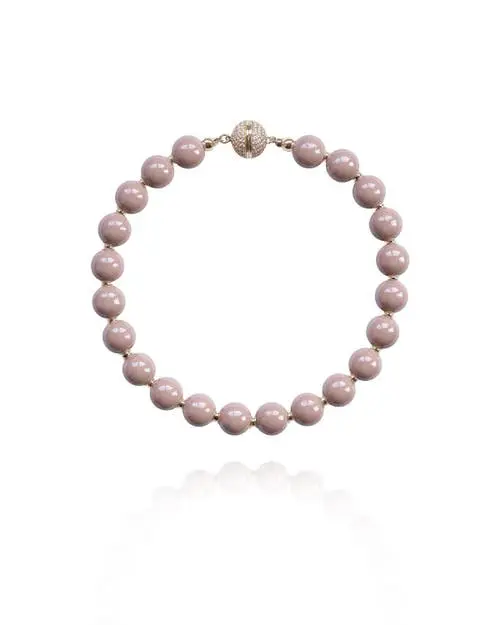 SAULE LABEL Siena Petite Necklace - Dune