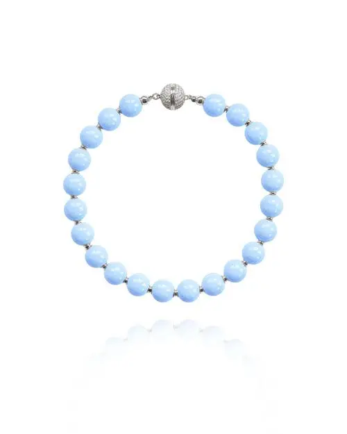 SAULE LABEL Siena Petite Necklace - Skyfall