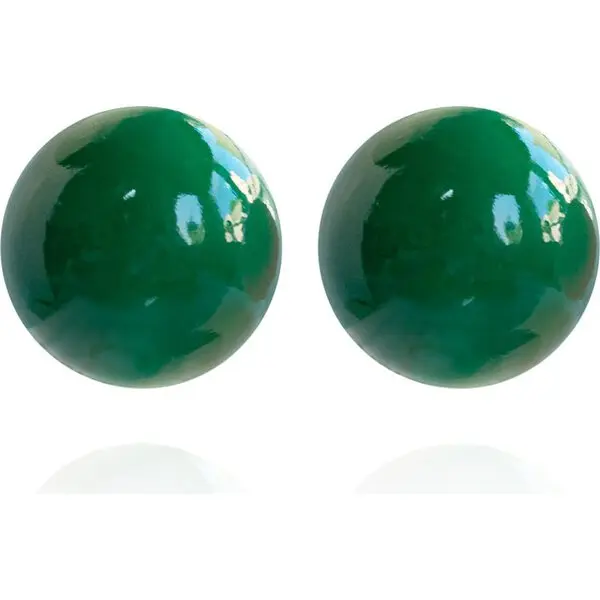 SAULE LABEL Gaia Jumbo Earrings - Forest Gem