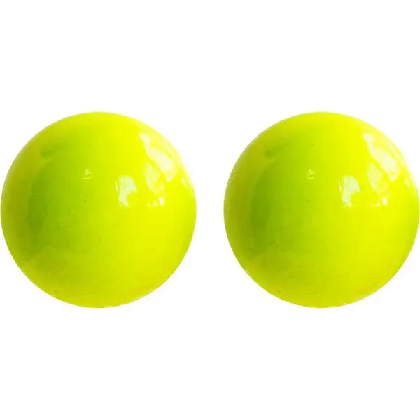 SAULE LABEL Gaia Jumbo Earrings - Lime Lights