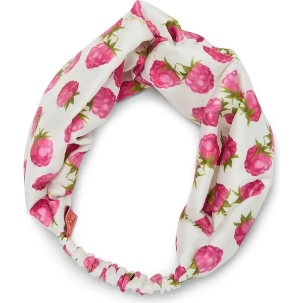 La DoubleJ Pin-up Headband - Lampone Mini White