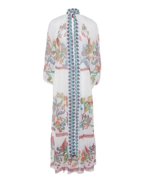 La DoubleJ Athena Dress - Grenadilla Placée Off White