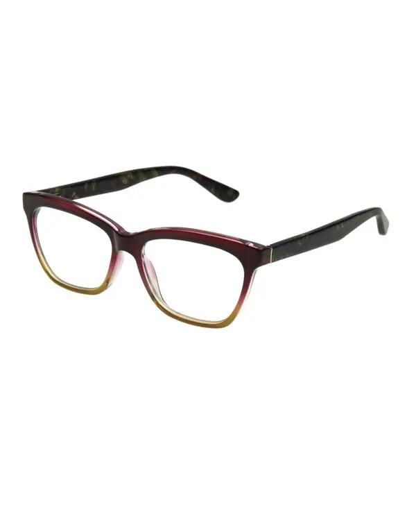 FOSTER GRANT Cat Eye Reading Glasses - Red