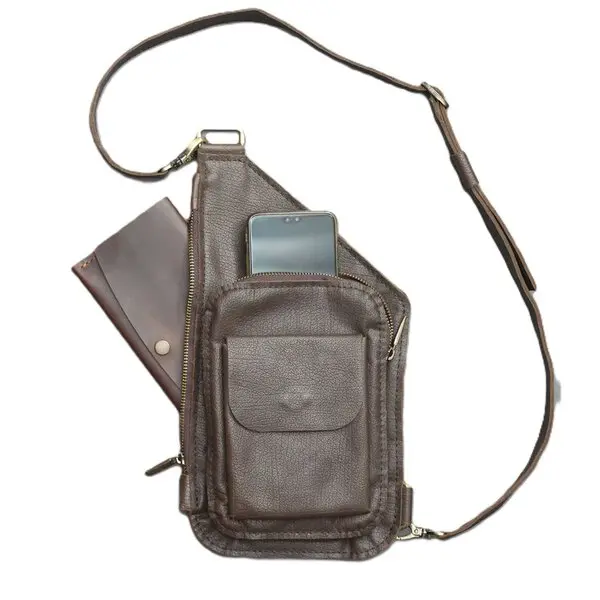 SPRINGMOONATELIER Handmade Calfskin Crossbody Bag