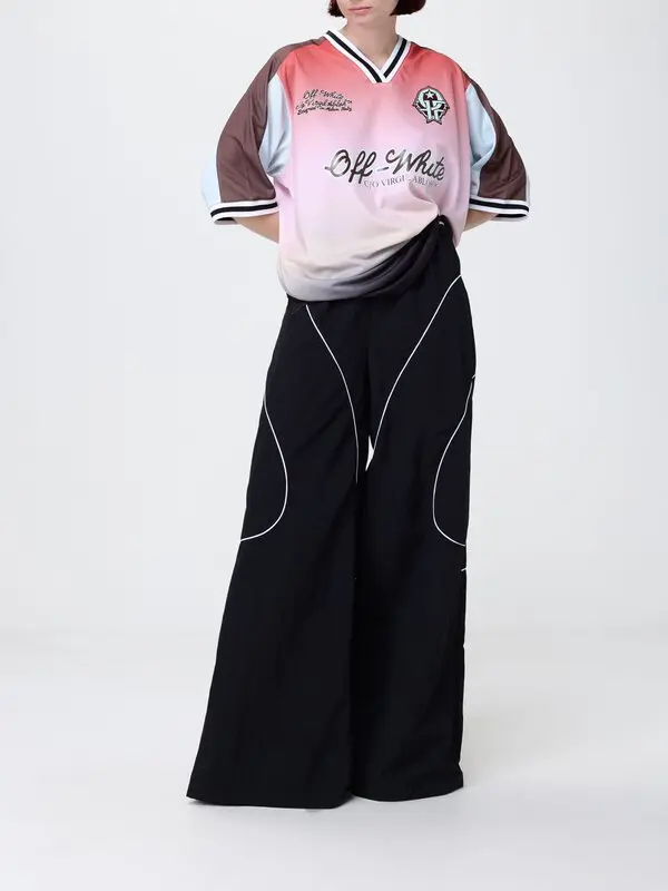 Off-White T-shirt With Logo Print