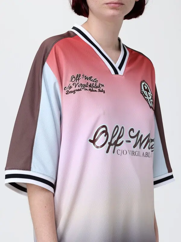 Off-White T-shirt With Logo Print