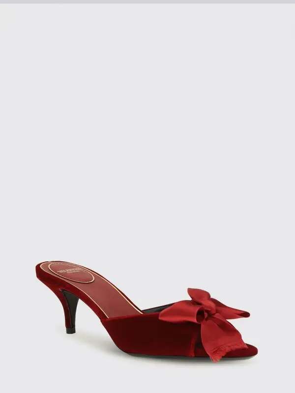 Valentino Garavani Heeled Sandals With Bow Detailing