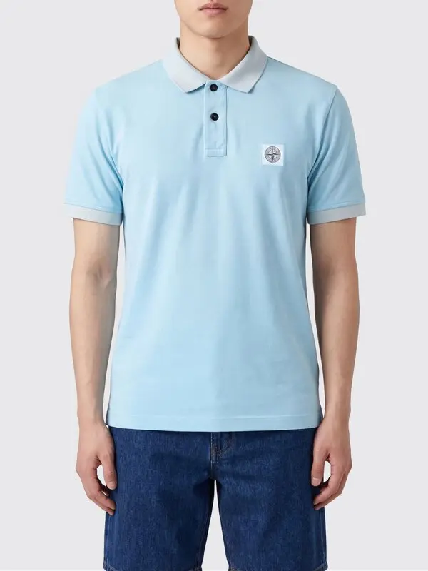Stone Island Polo Shirt - Blue