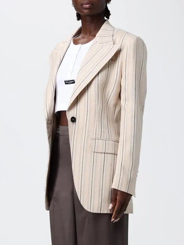 Dolce & Gabbana Viscose Single-breasted Blazer