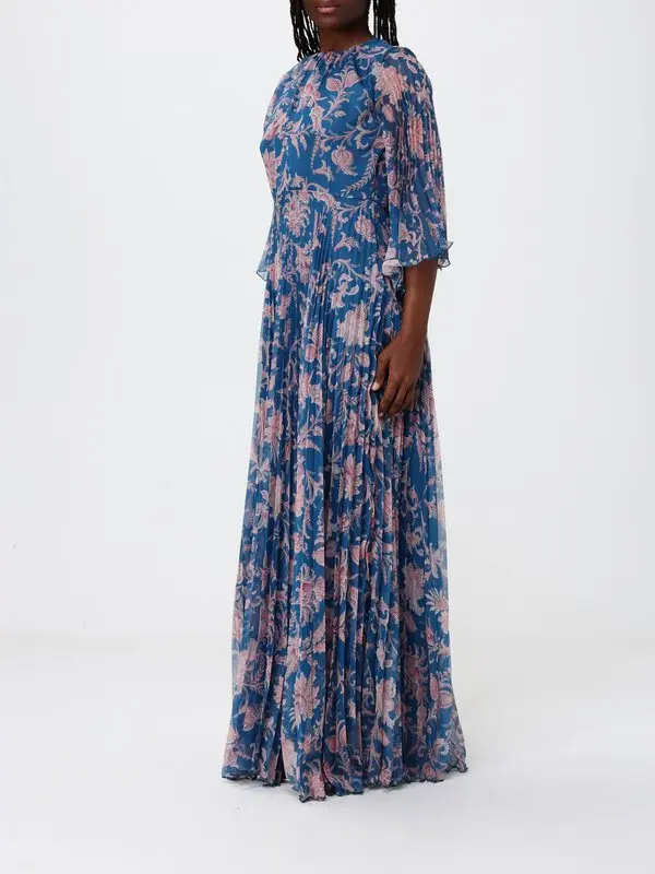 Etro Floral Print Maxi Dress