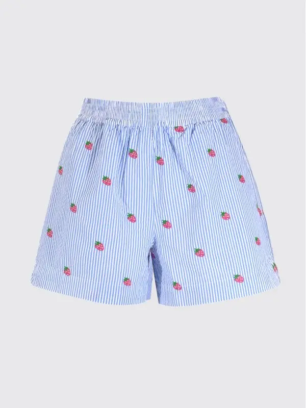 MC2 SAINT BARTH Striped Strawberry Shorts
