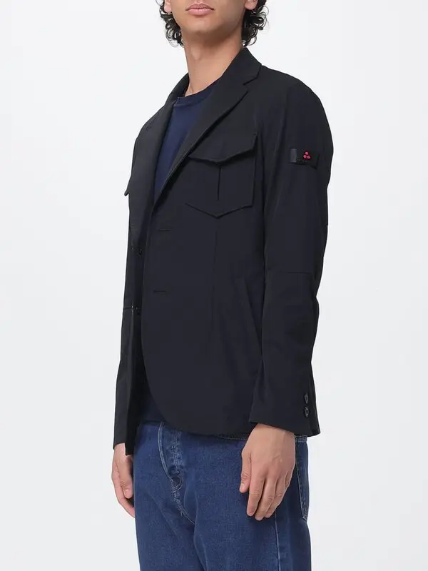 Peuterey Orkney Single-breasted Lightweight Jacket - Black