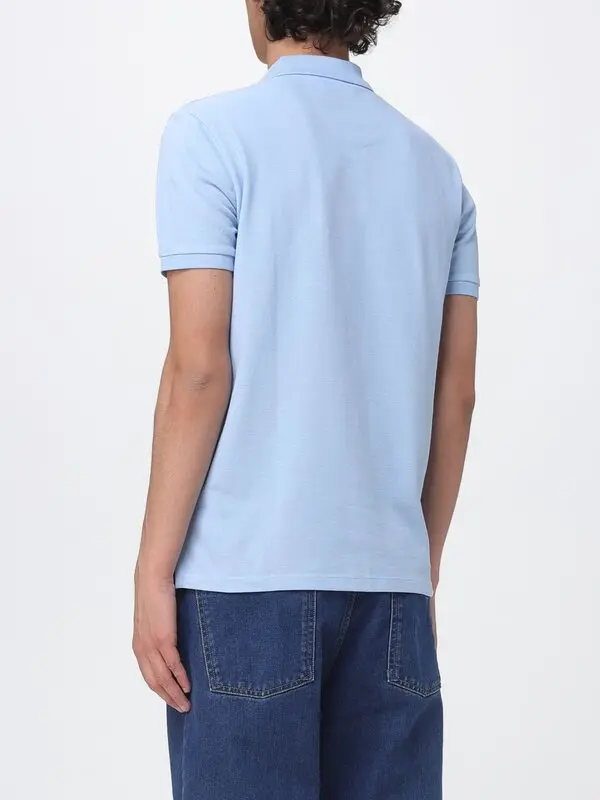 Peuterey Cotton Polo Shirt With Logo - Blue 1